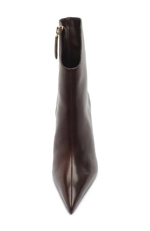 Schutz Ophelia Pointed Toe Bootie - Maplewood