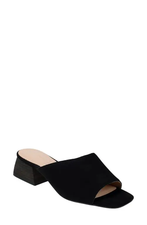 Pelle Moda Naura Slide Sandal - Black