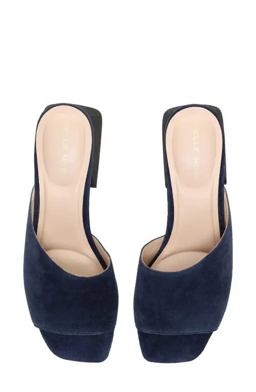 Pelle Moda Naura Slide Sandal - Midnight