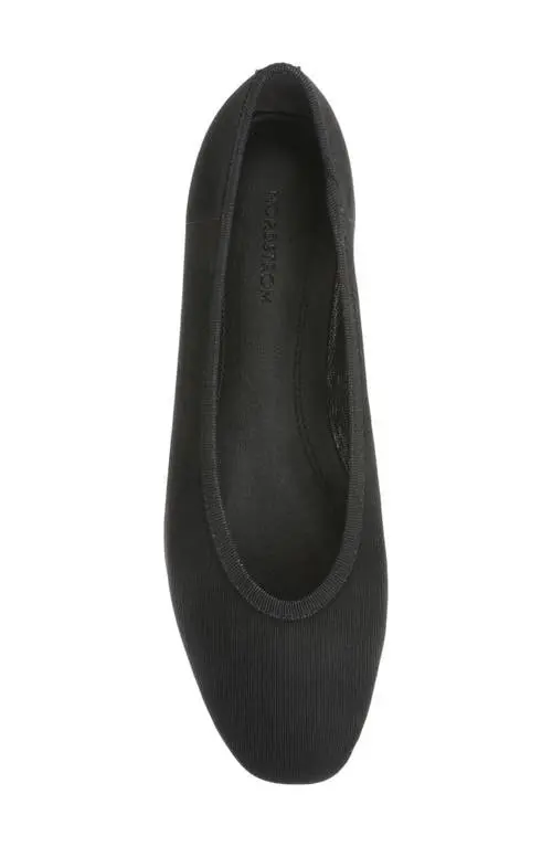 Nordstrom Maddox Mesh Flat - Black