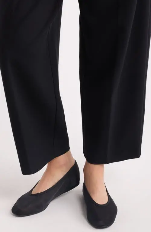 Nordstrom Maddox Mesh Flat - Black