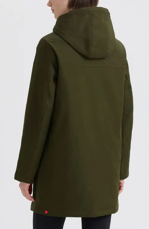 Hunter Billie Hooded Raincoat - Hunter Green