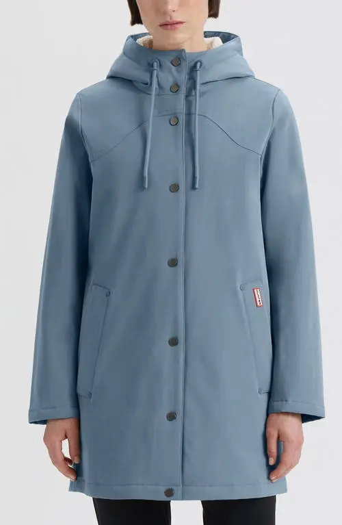 Hunter Billie Hooded Raincoat - Winter Sky