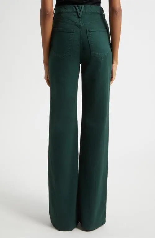 Veronica Beard Crosbie Wide Leg Jeans