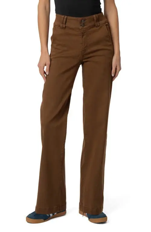 Kut From The Kloth Jodi High Waist Straight Leg Jeans - Whiskey