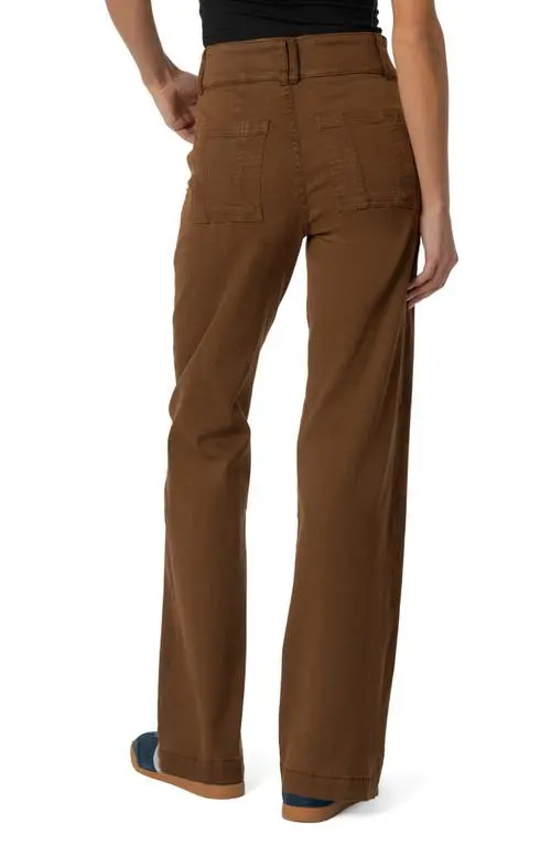 Kut From The Kloth Jodi High Waist Straight Leg Jeans - Whiskey