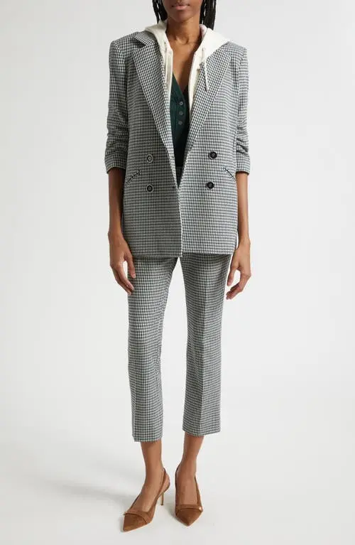 Veronica Beard Rupert Dickey Jacket & French Terry Hoodie