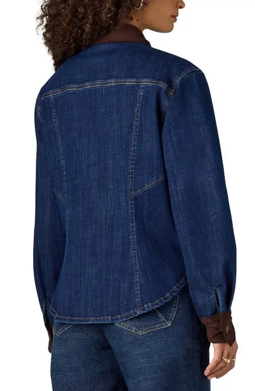 Wit & Wisdom Denim Button-up Jacket