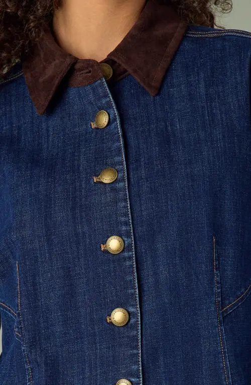 Wit & Wisdom Denim Button-up Jacket