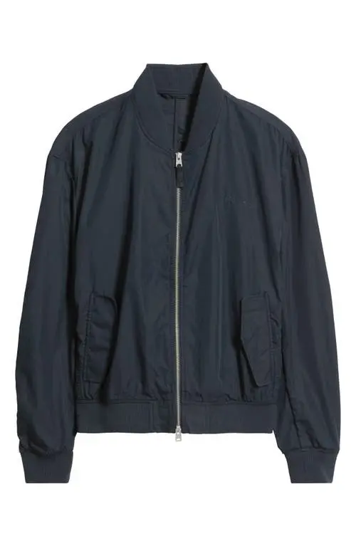 ALLSAINTS Sanders Bomber Jacket - Midnight Blue