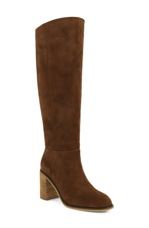 Mia Landen Knee High Boot - Cognac