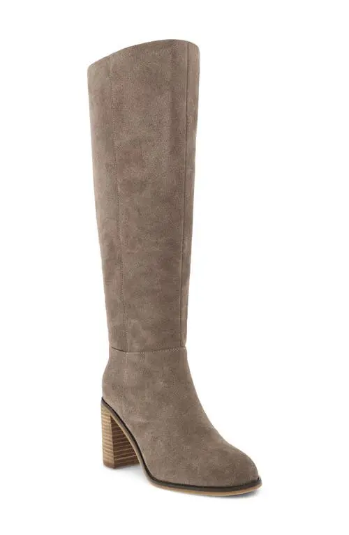 Mia Landen Knee High Boot - Taupe