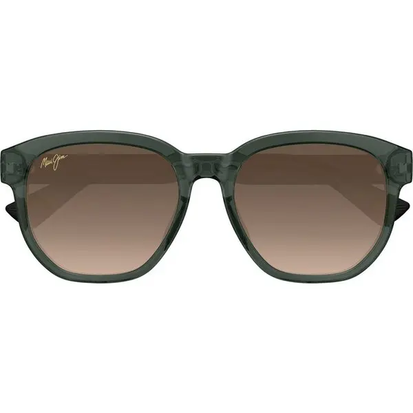 Maui Jim Akahai 56mm Polarized Round Sunglasses - Grey