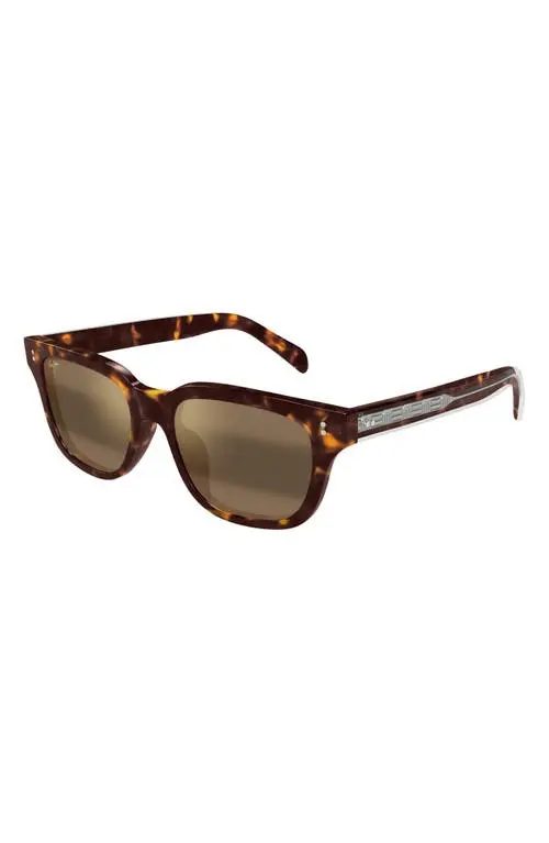 Maui Jim Likeke Polarized Square Sunglasses