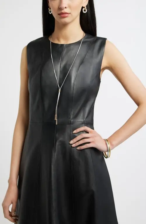 Nordstrom Bar Accent Bolo Y-necklace - Silver- Gold