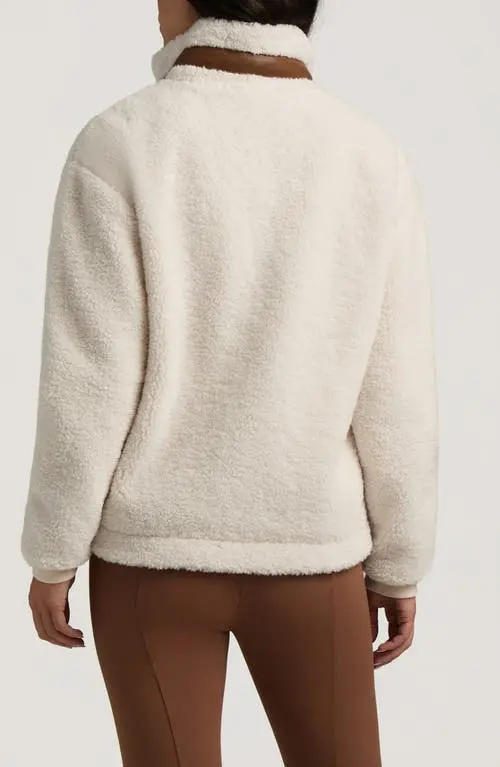 Hunter Emma High Pile Fleece Jacket - Cream