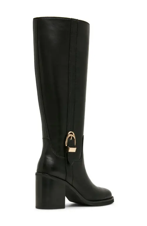 Blondo Nicky Waterproof Knee High Boot - Black Leather