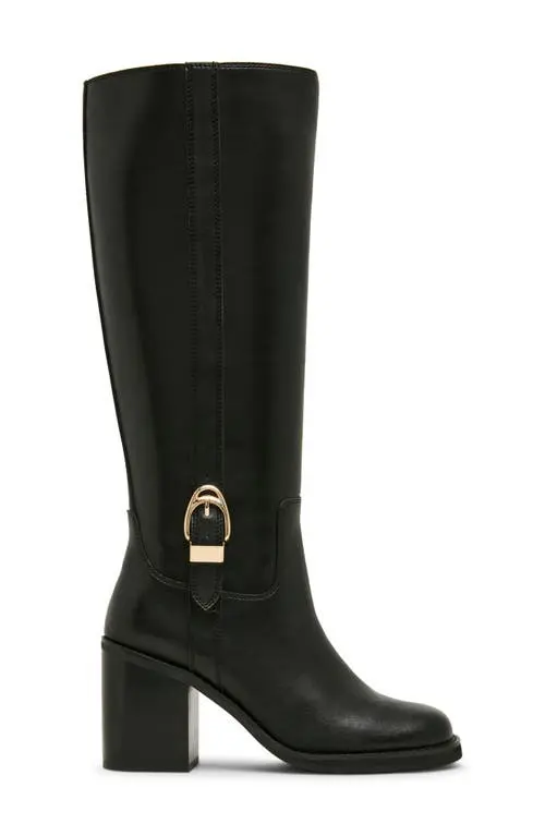 Blondo Nicky Waterproof Knee High Boot - Black Leather