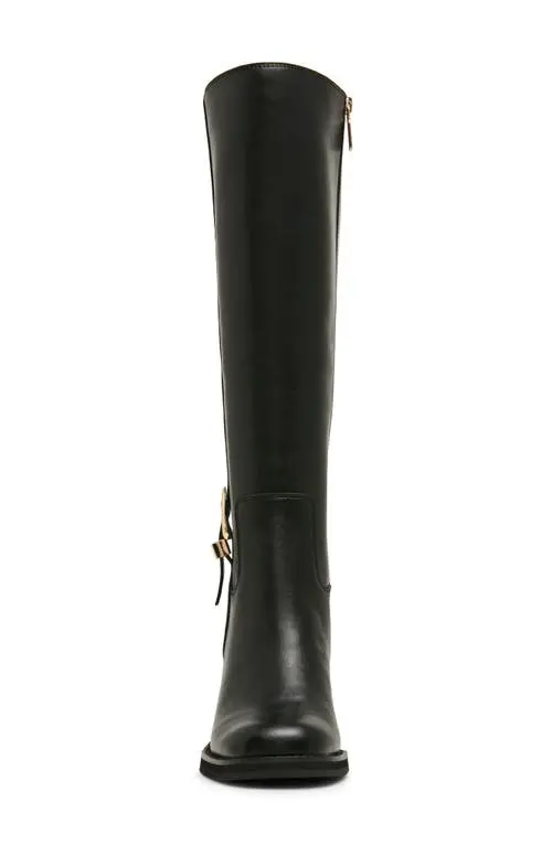 Blondo Nicky Waterproof Knee High Boot - Black Leather