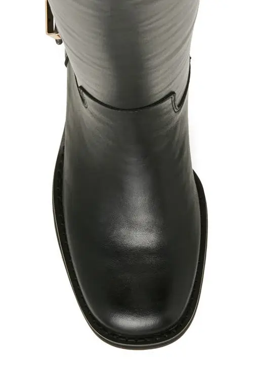 Blondo Nicky Waterproof Knee High Boot - Black Leather