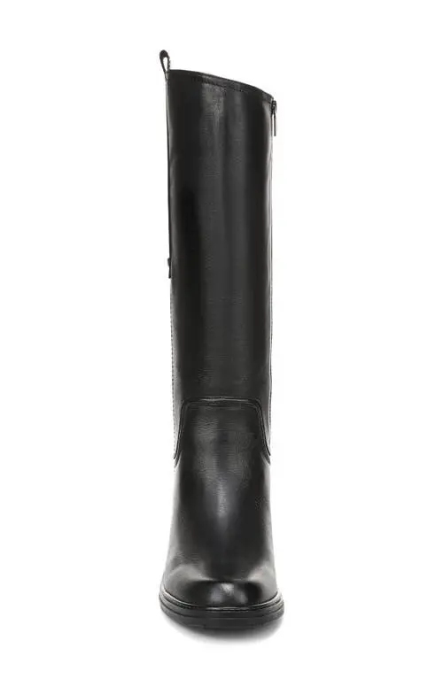 Naturalizer Knee-high Boots - Black Leather
