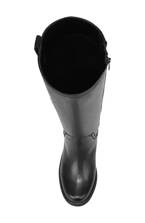 Naturalizer Knee-high Boots - Black Leather