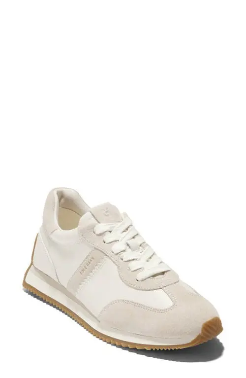 Cole Haan Grandpro Davina Sneaker - Ivory Leather/ancient Scroll