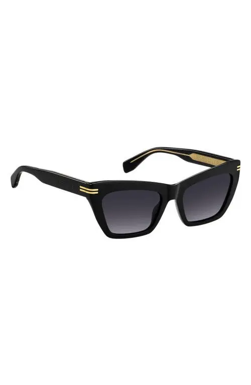 Marc Jacobs 54mm Gradient Rectangular Sunglasses