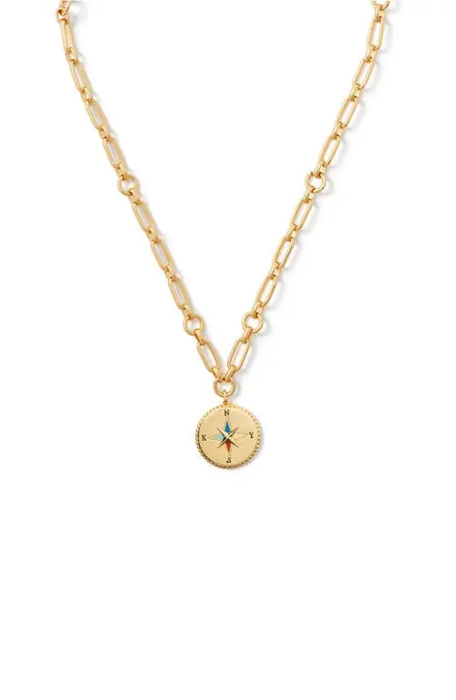 Kate Spade New York Compass Pendant Necklace