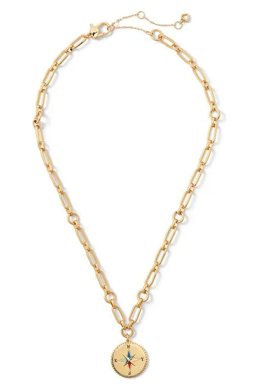 Kate Spade New York Compass Pendant Necklace