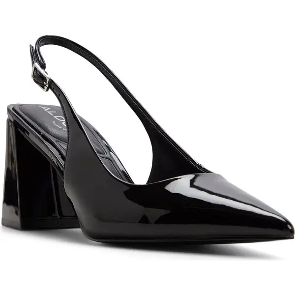 Aldo Jannette Slingback Pointed Toe Pump - Black