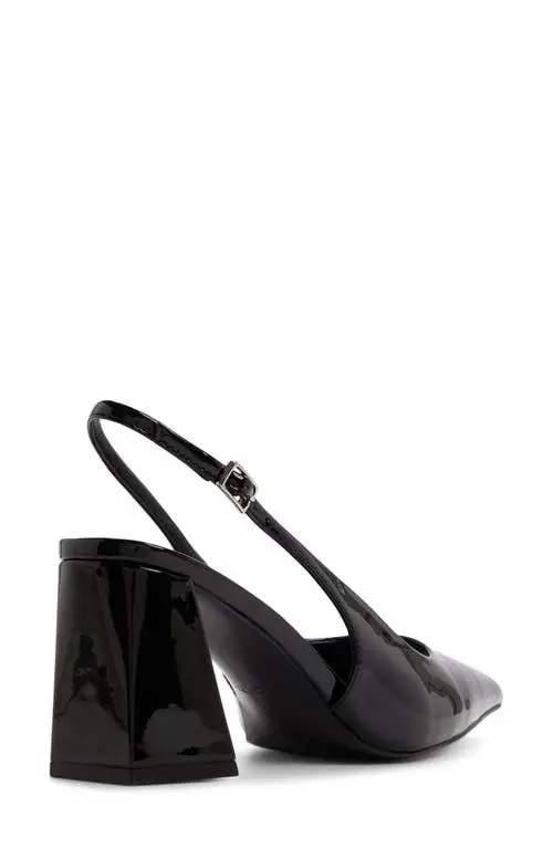 Aldo Jannette Slingback Pointed Toe Pump - Black