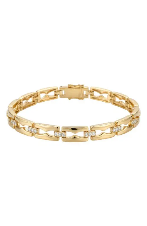 Argento Vivo Puzzle Link Chain Bracelet
