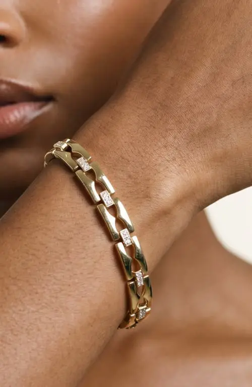 Argento Vivo Puzzle Link Chain Bracelet