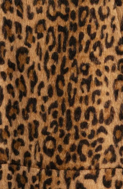 Bernardo Long Print Coat