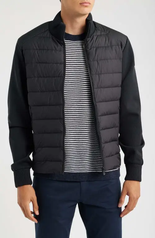 SAVE THE DUCK Sedum Hybrid Puffer Jacket - Black