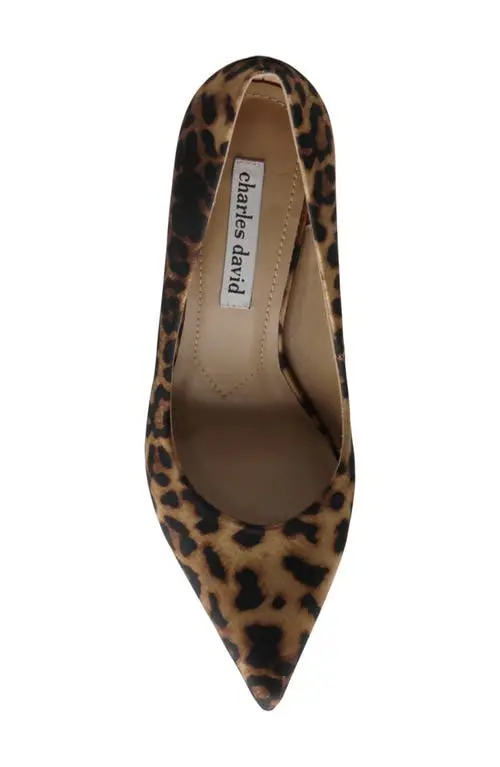 CHARLES DAVID Geno Pointed Toe Pump