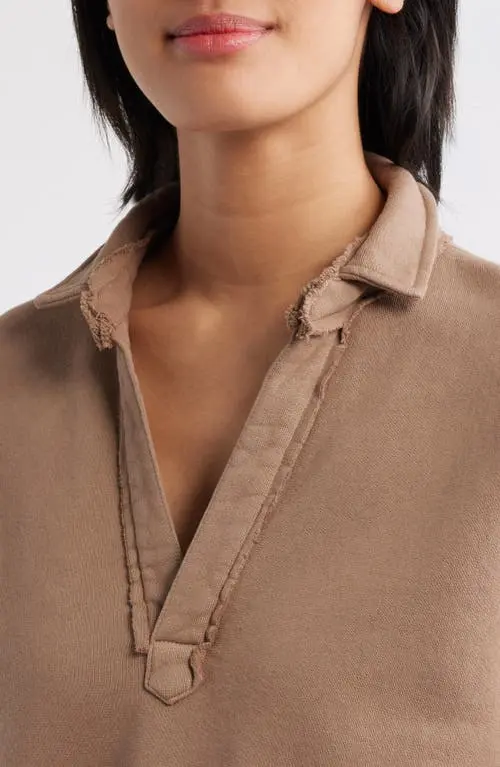 Frank & Eileen Patrick Popover Henley Sweatshirt