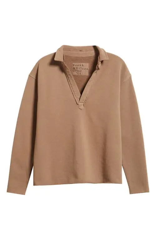 Frank & Eileen Patrick Popover Henley Sweatshirt