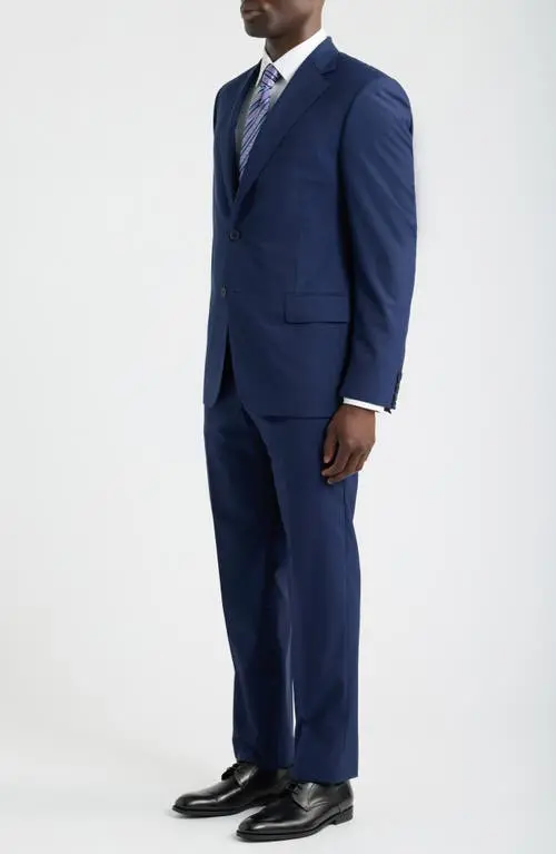 HERITAGE GOLD Solid Zegna Wool Suit