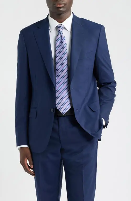 HERITAGE GOLD Solid Zegna Wool Suit