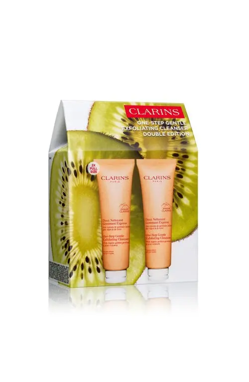 Clarins One-step Gentle Exfoliating Cleanser Duo $80 Value