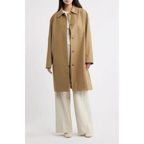 Vince Tailored Longline Raincoat - Carmello
