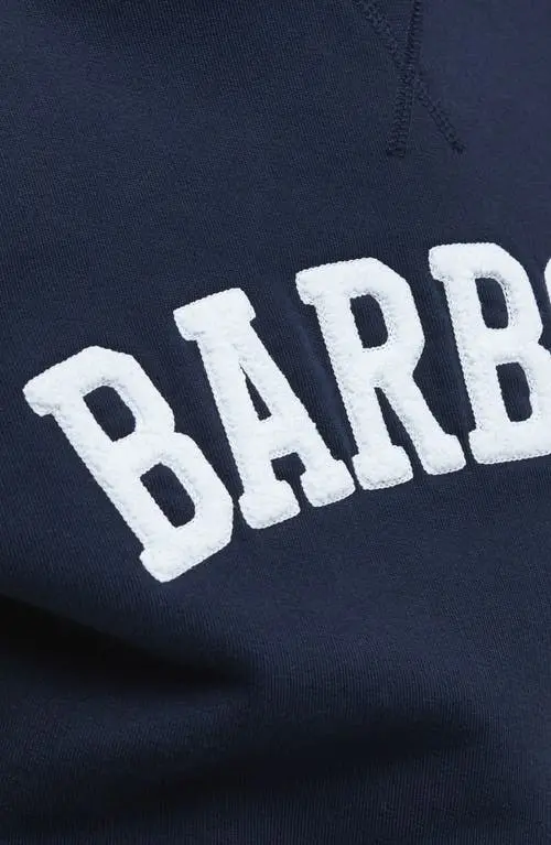 Barbour Silverdale Logo Sweatshirt - Navy