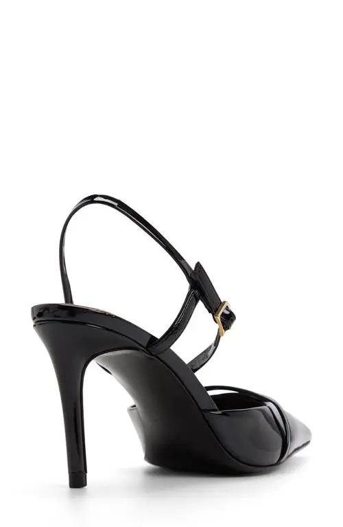 Aldo Ellsie Slingback Pointed Toe Pump - Black