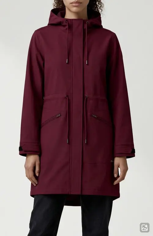NOIZE Sibil Hooded Water Repellent Jacket - Porto
