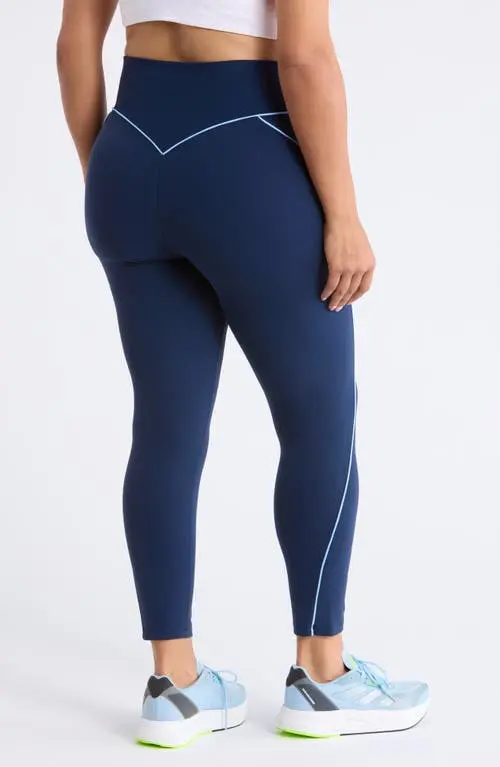 Zella Studio Luxe Piped High Waist Leggings