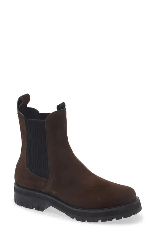 Rag & Bone Corey Lug Sole Chelsea Boot - Brown Suede