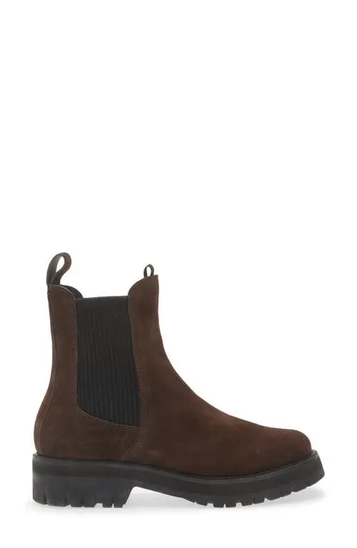Rag & Bone Corey Lug Sole Chelsea Boot - Brown Suede