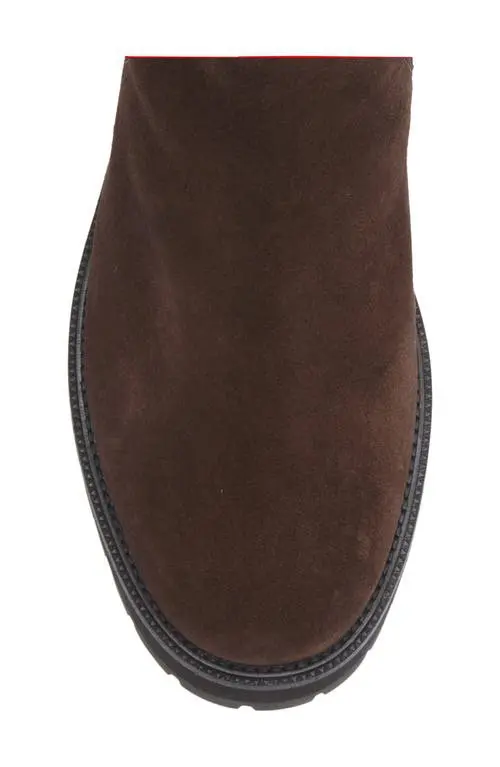 Rag & Bone Corey Lug Sole Chelsea Boot - Brown Suede